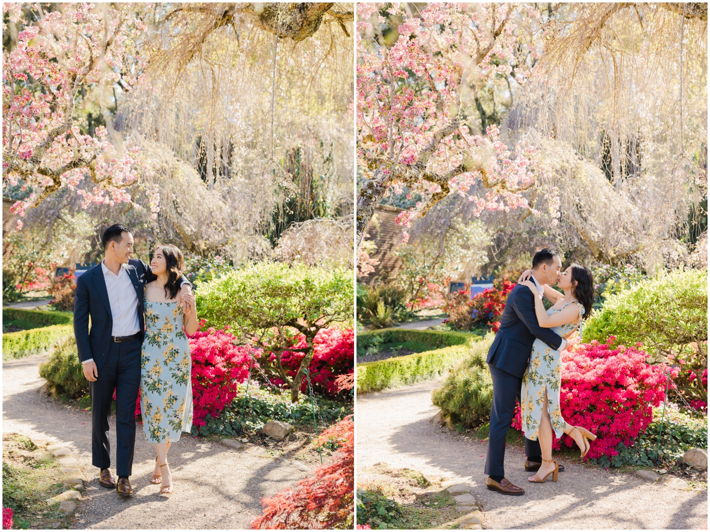 Filoli in April Engagement Session – C+C | Jasmine Lee Photography Blog